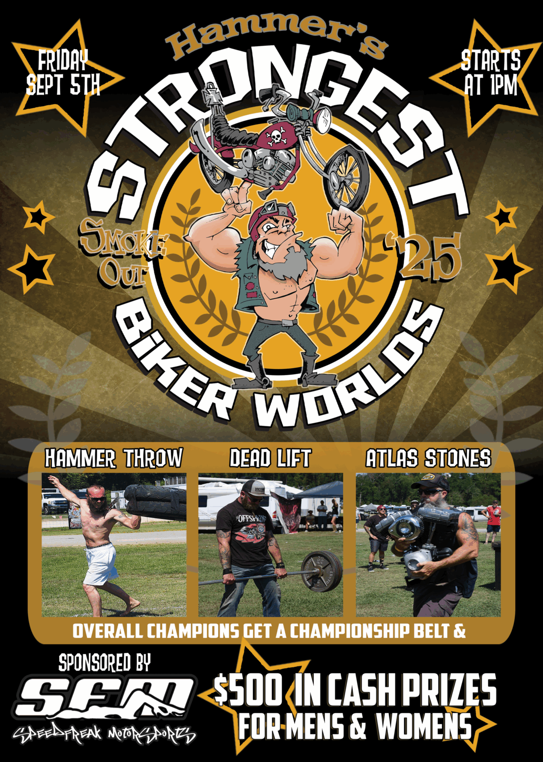 EVENT SCHEDULE – SmokeOut Rally